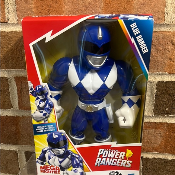 Power Ranger | Toys | Power Ranger Mega Mighties Blue Ranger Action ...